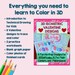 Valentine's Day STEM Art Project Coloring Cards No-prep Activity DIY ...