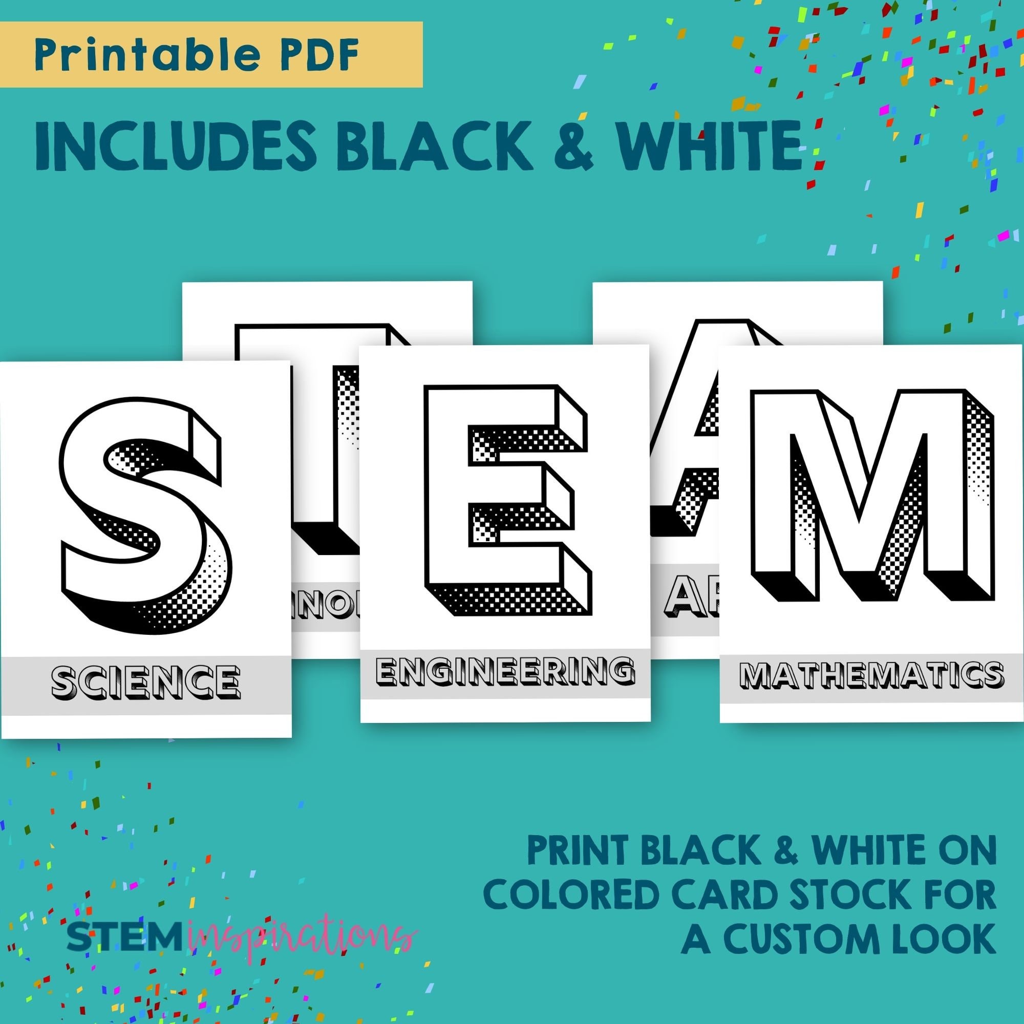 STEM Classroom Posters STEM Classroom Decor Elementary Class Room ...