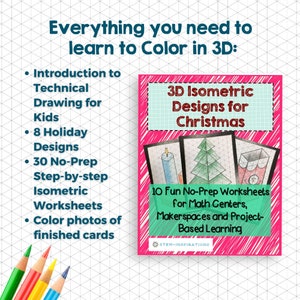 Kids Christmas Craft STEM Art Project STEAM Holiday Activity No-prep ...