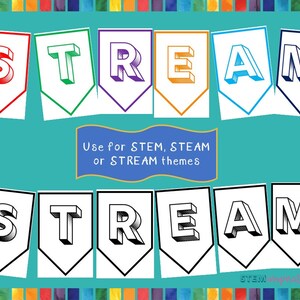 STEM Classroom Banners Decor for Elementary School Classroom, Middle ...