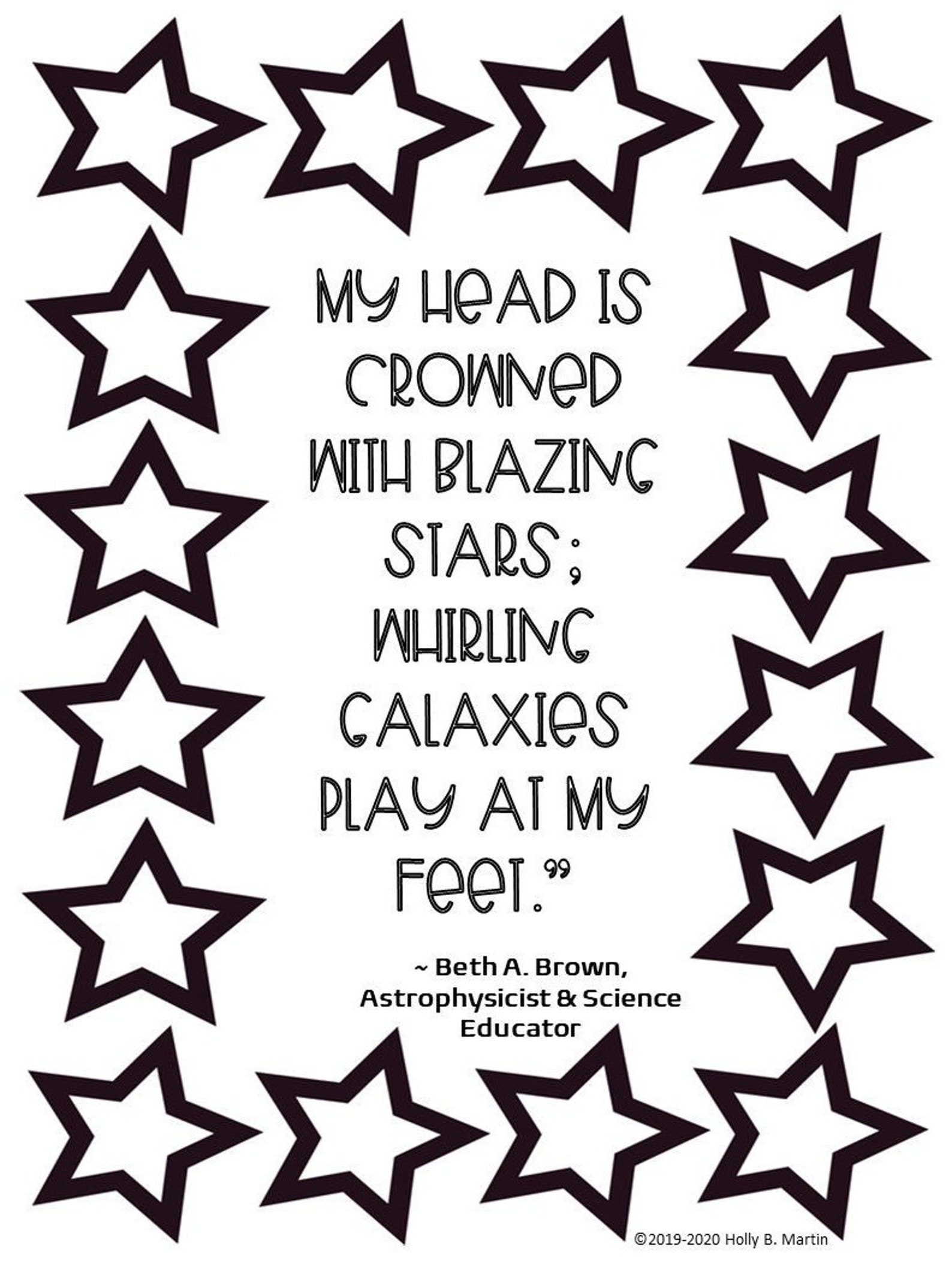 STEM Black History Month Activity Coloring Posters. African - Etsy