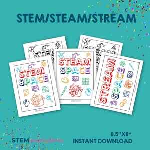 STEM Classroom Posters STEM Classroom Decor Elementary Class Room ...