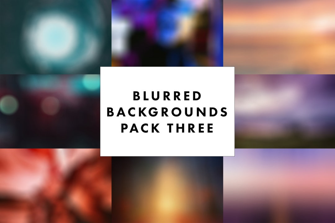 Blurred Backgrounds Pack 3 - Set of 10 High-resolution Images - Etsy