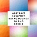 Geometric Background Digital Paper Clip Art Pack 3. Abstract Polygons ...
