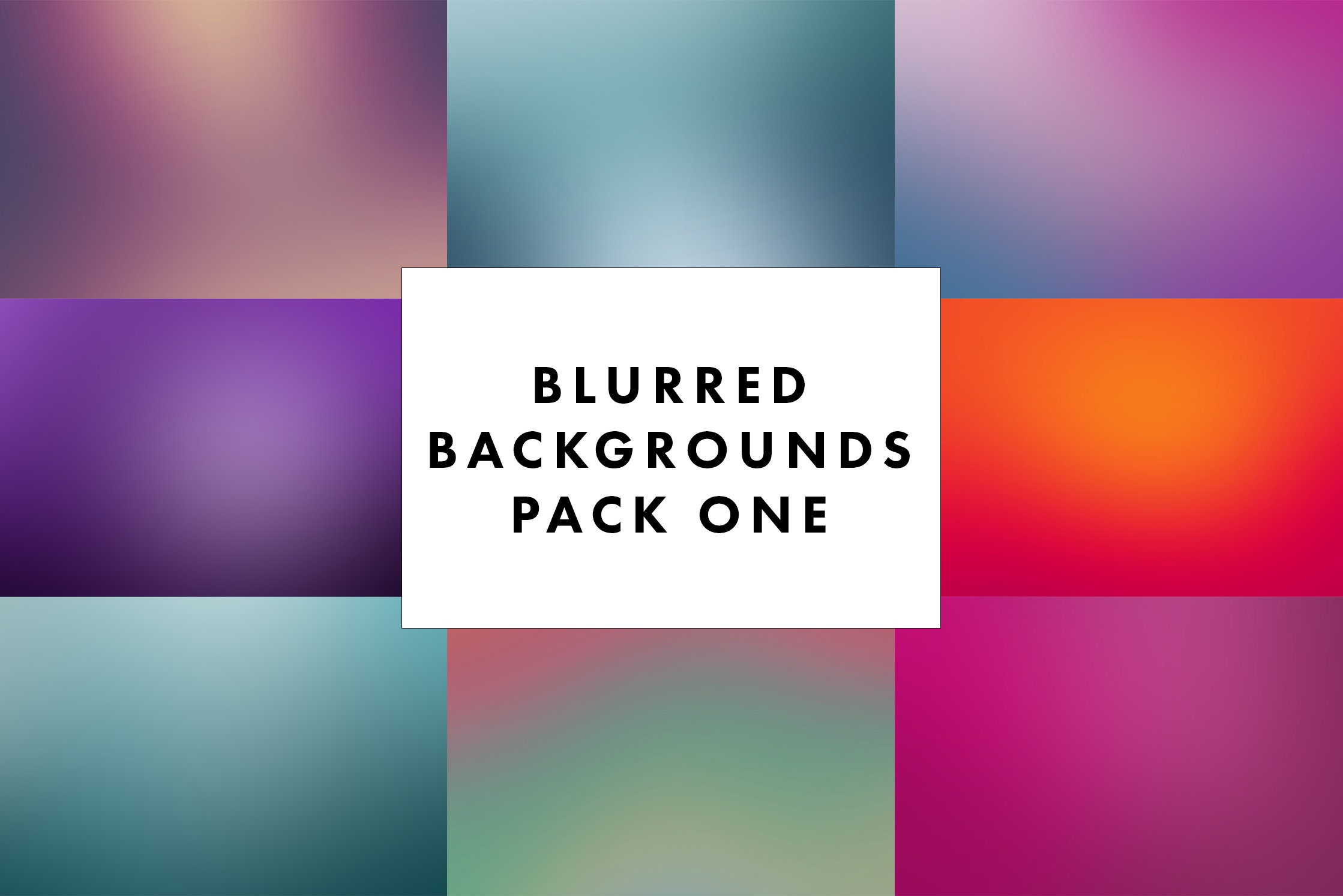 Set of 10 Blurred Backgrounds - High-resolution Jpegs (5000x3000, 300 ...