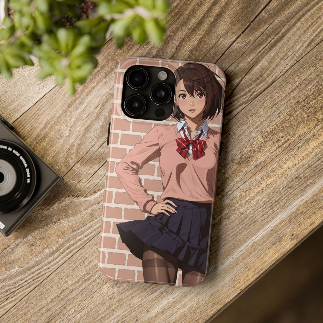 Dandadan Momo Tough Phone Case, Pop Style Anime Art, Custom Phone Cover ...