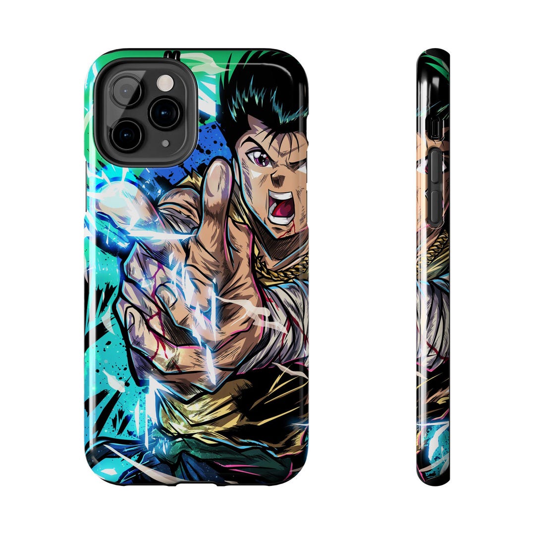 Yu Yu Hakusho Yusuke Urameshi Spirit Gun Tough Phone Case, Pop Style ...