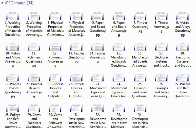GCSE Design and Technology Flashcards - Revision Material - Official ...
