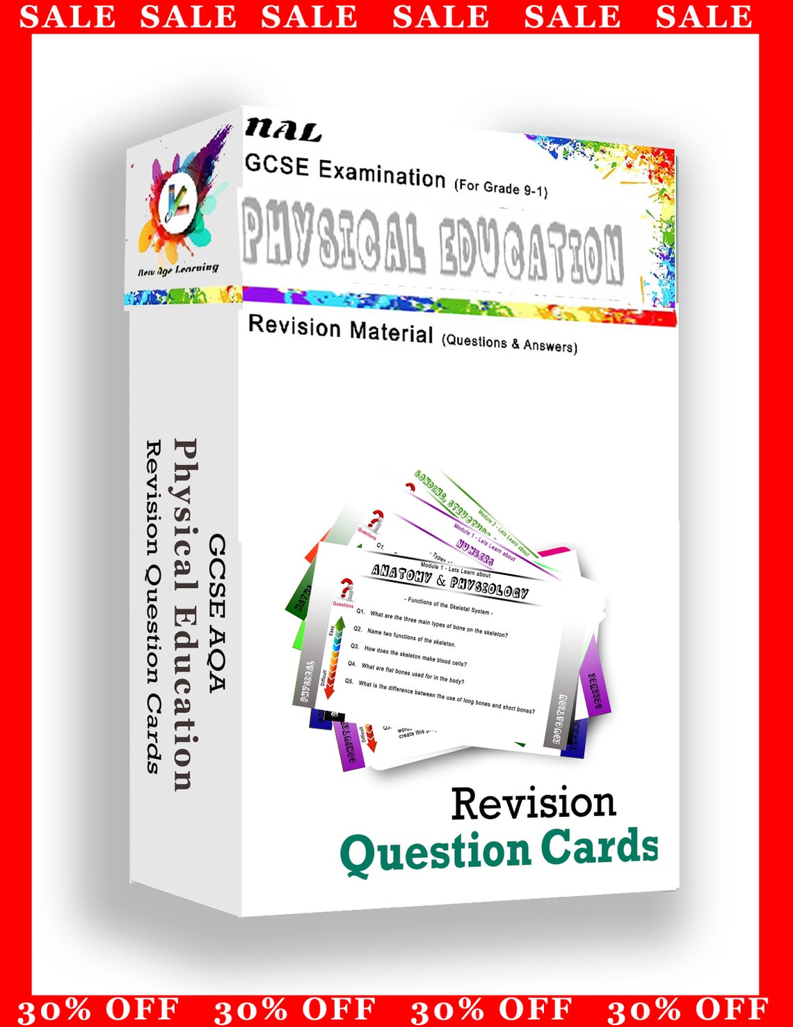 GCSE Physical Education Flashcards - Revision Material - Official AQA ...