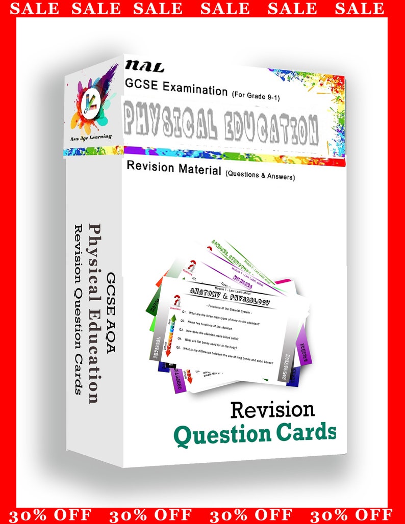GCSE Physical Education Flashcards - Revision Material - Official AQA ...