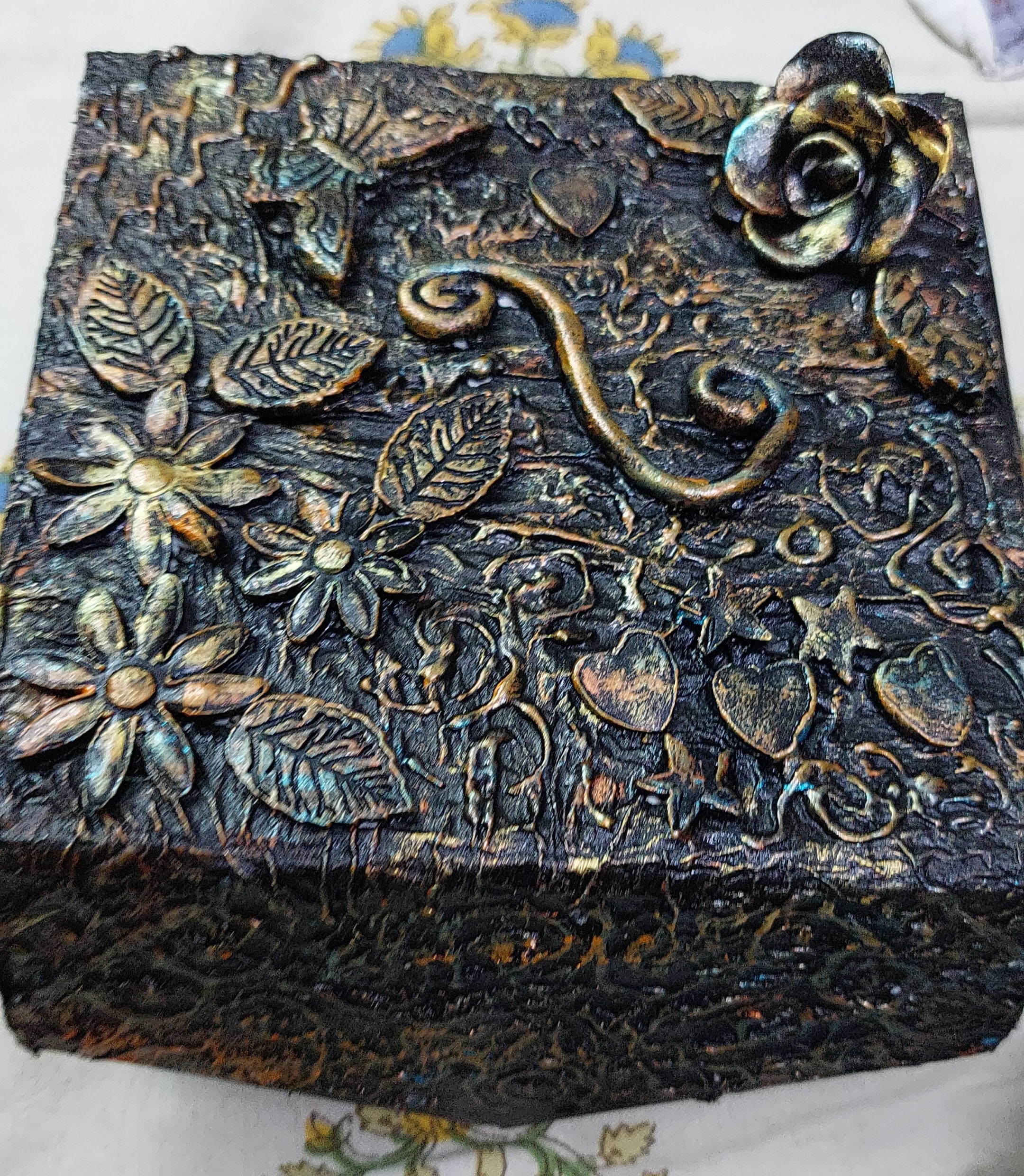 Hand Decorated Box Using Clay for Gifting - Etsy