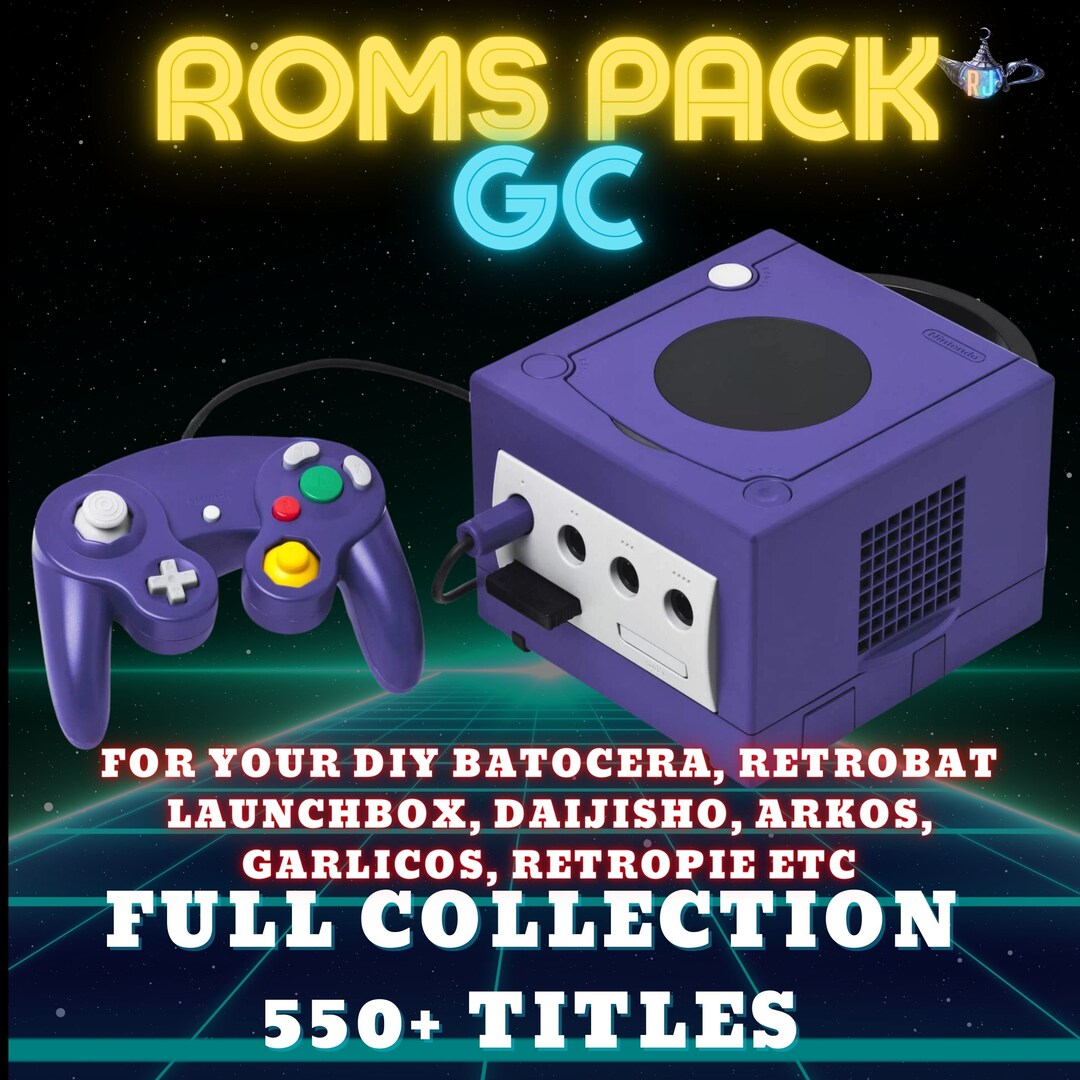 GC ROMS PACK for Batocera, Launchbox, Retrobat, Retropie, Daijisho ...