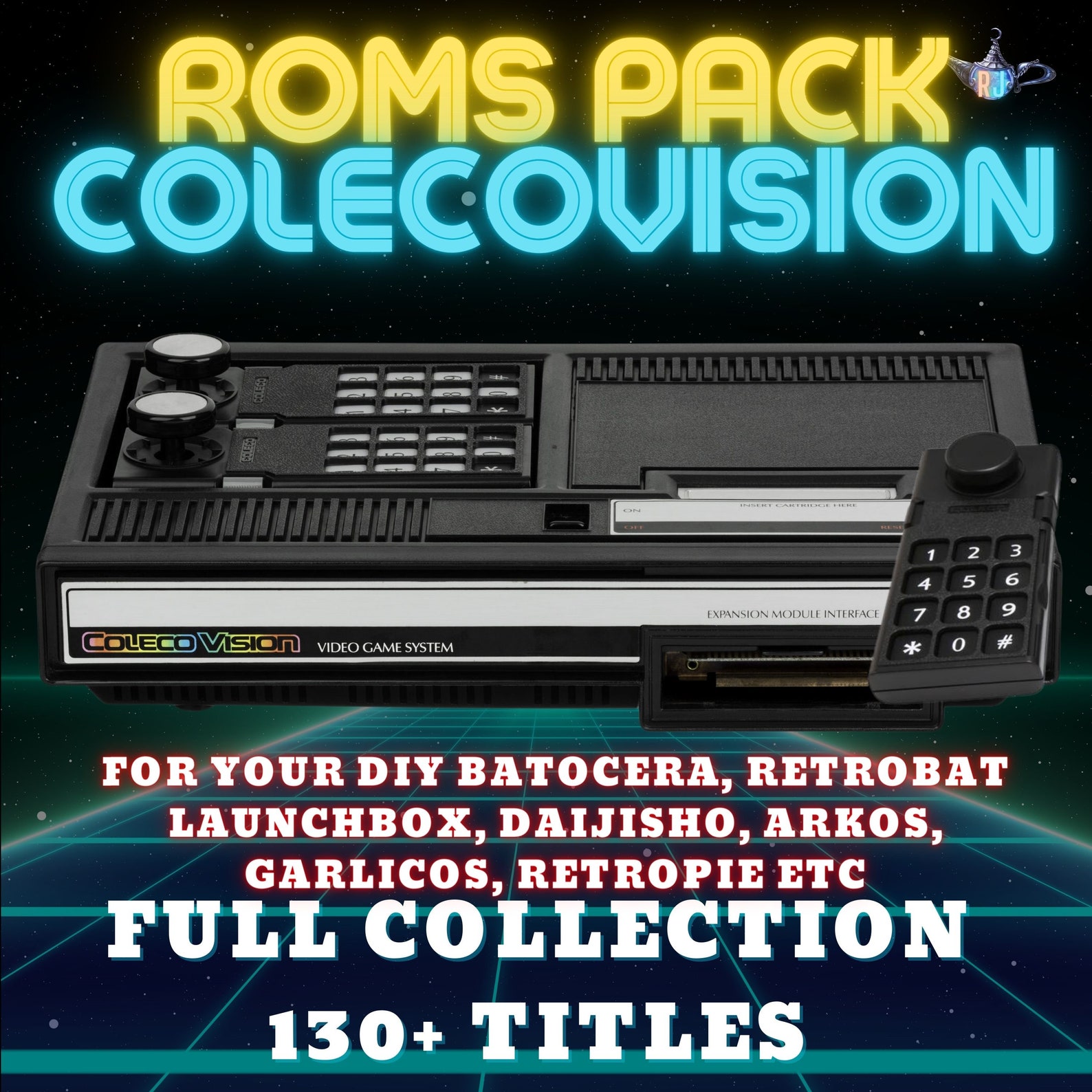 COLECOVISION Roms Pack for Batocera, Launchbox, Retrobat, Retropie ...