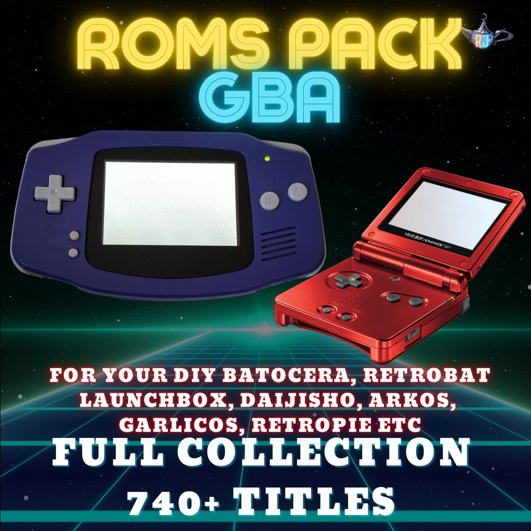 GBA Roms Pack for Batocera, Launchbox, Retrobat, Retropie, Daijisho ...