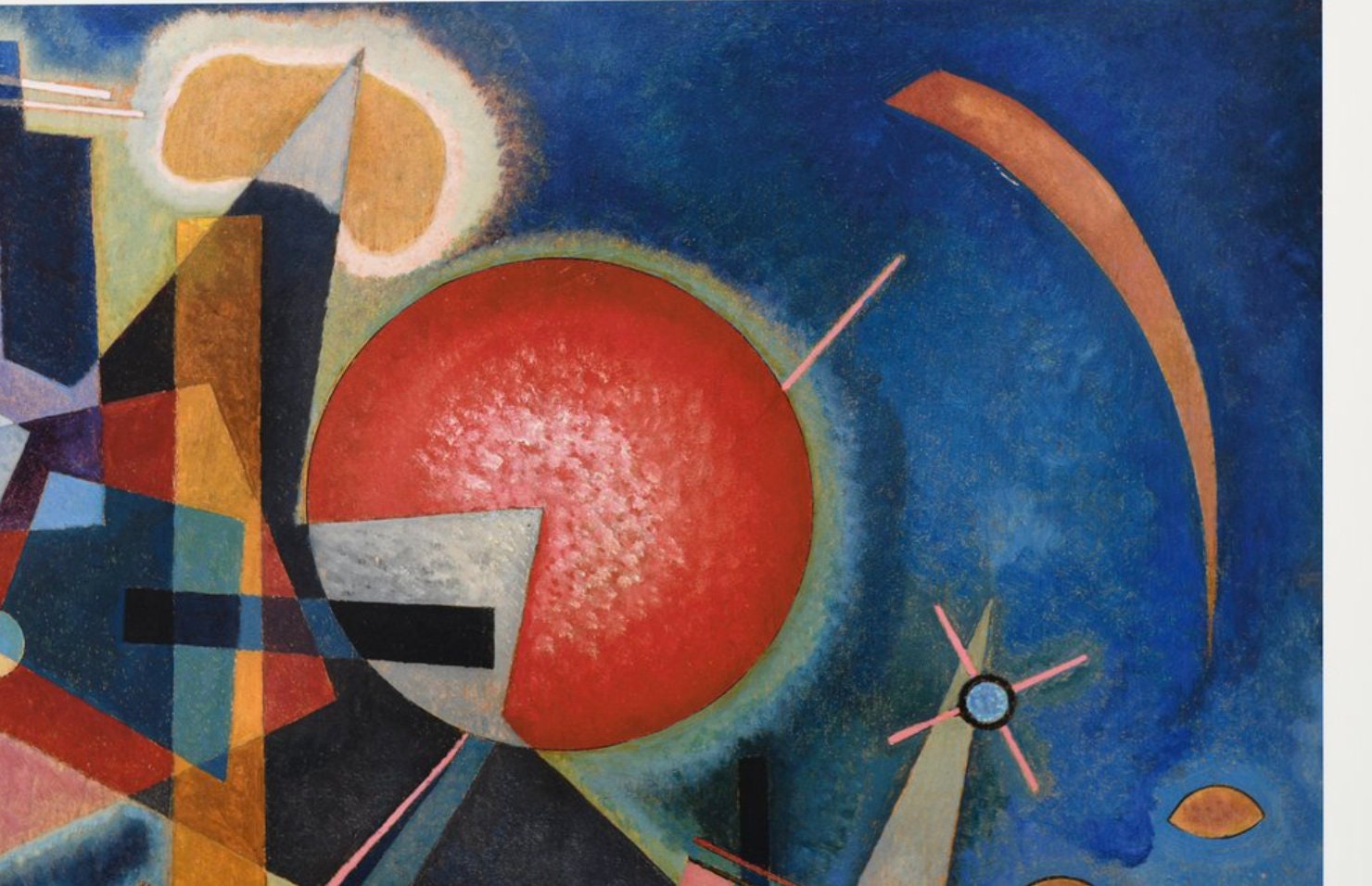 Wassily Kandinsky, in Blue, 1925, Screen Print, Framed - Etsy UK
