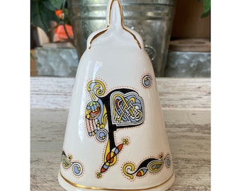 Vintage ROYAL TARA Irish Fine Bone China Christmas Bell in - Etsy