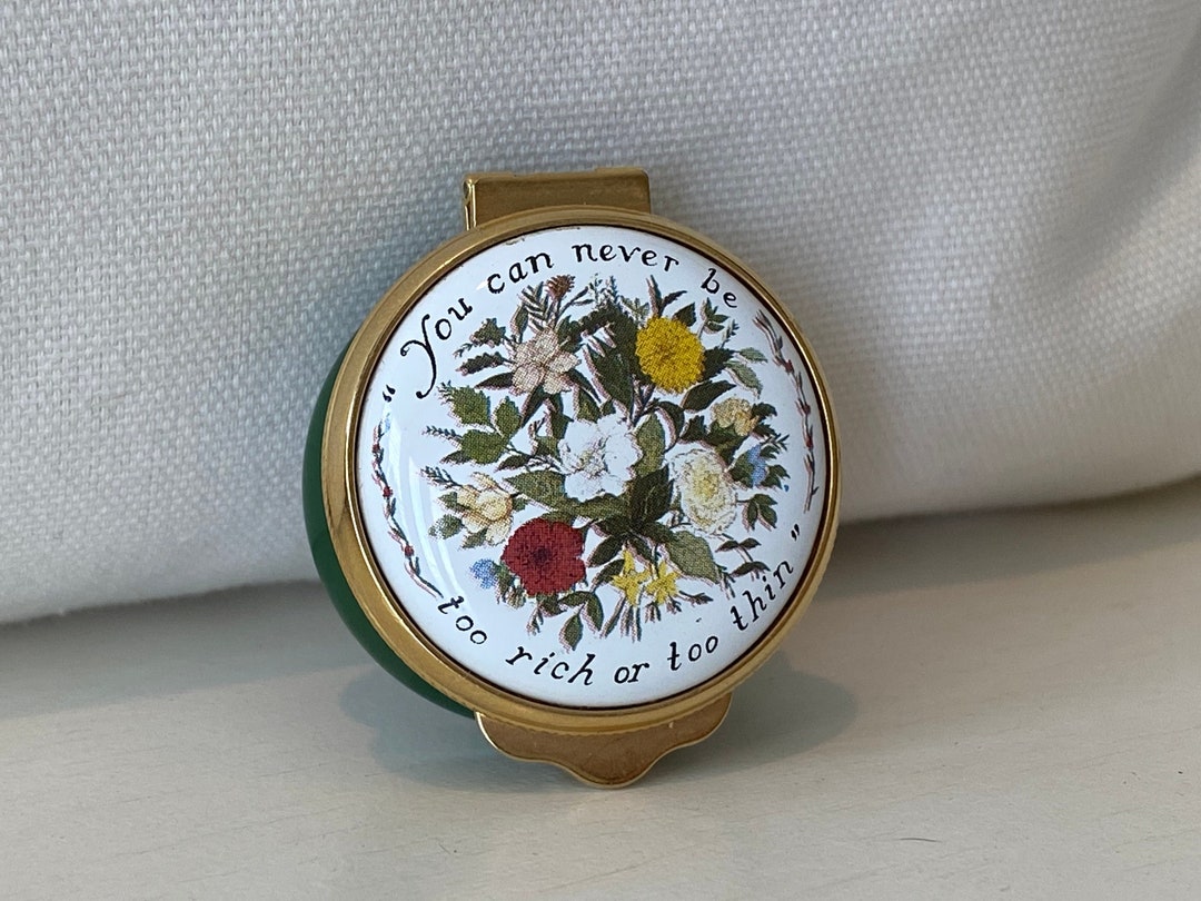 Vintage Floral Trinket Box by Alastor Enamels Made in England- “you Can ...