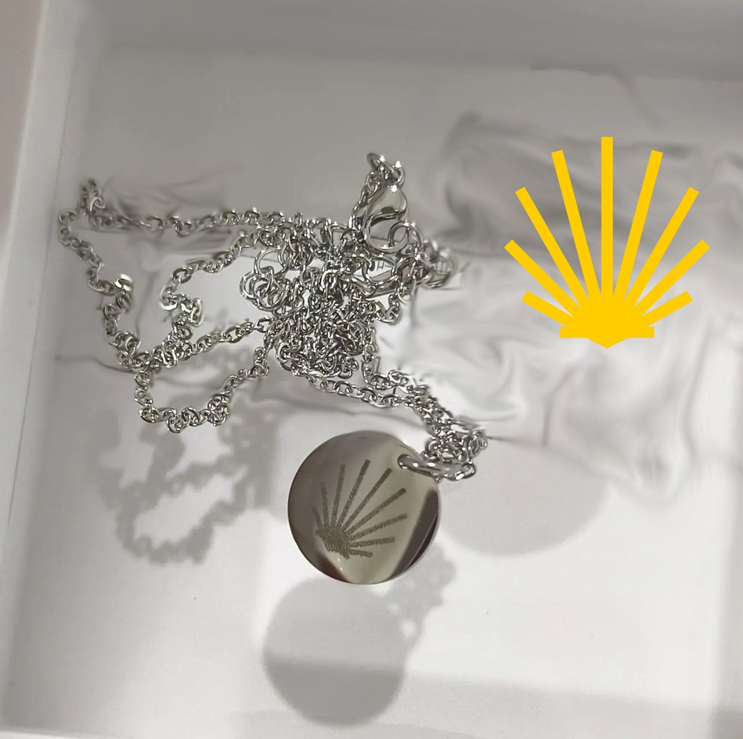Camino De Santiago Shell Necklace / the Way of St James / Scallop Shell ...