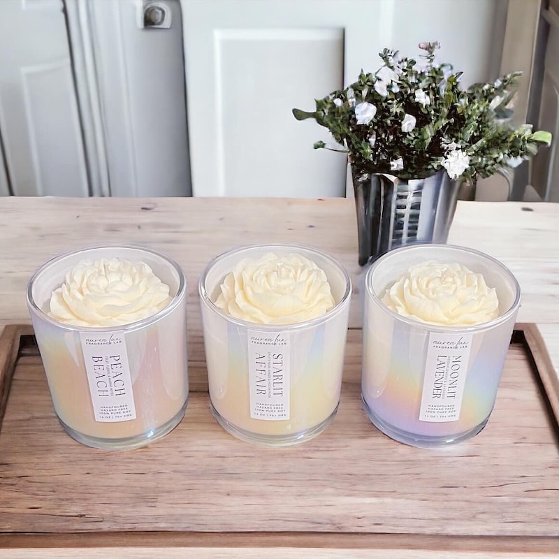 Pretty Candles - Etsy