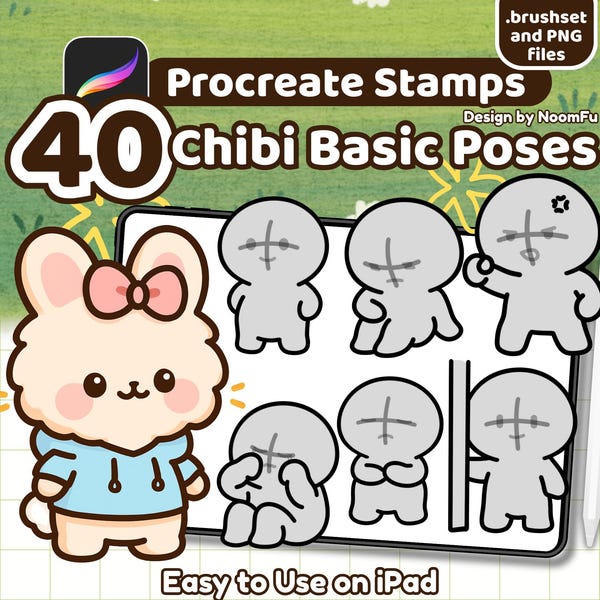 Chibi Drawing Base - Etsy