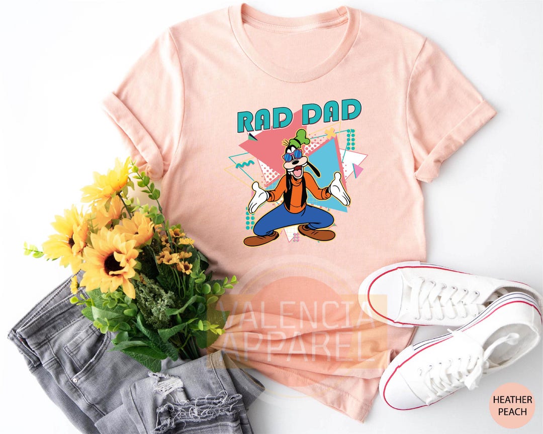 Rad Dad Shirt, Disney Goofy Shirt, Disneyland Shirt, Disney Dad Shirt ...