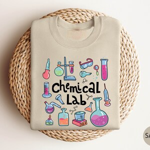 Chemical Lab Sweatshirt, Chemistry Sweatshirt, Chemistry Gift ...