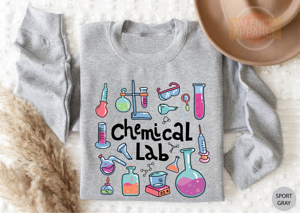 Chemical Lab Sweatshirt, Chemistry Sweatshirt, Chemistry Gift ...