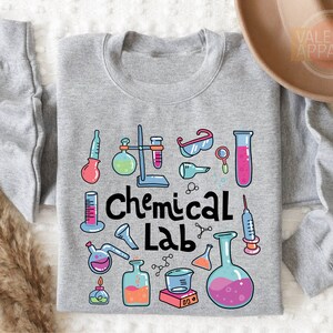 Chemical Lab Sweatshirt, Chemistry Sweatshirt, Chemistry Gift ...