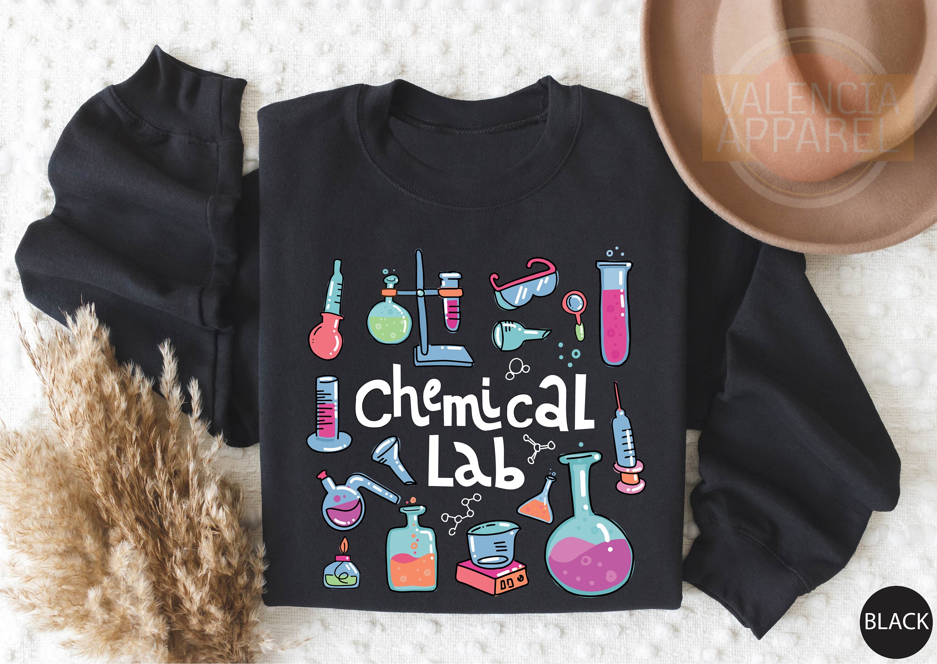 Chemical Lab Sweatshirt, Chemistry Sweatshirt, Chemistry Gift ...