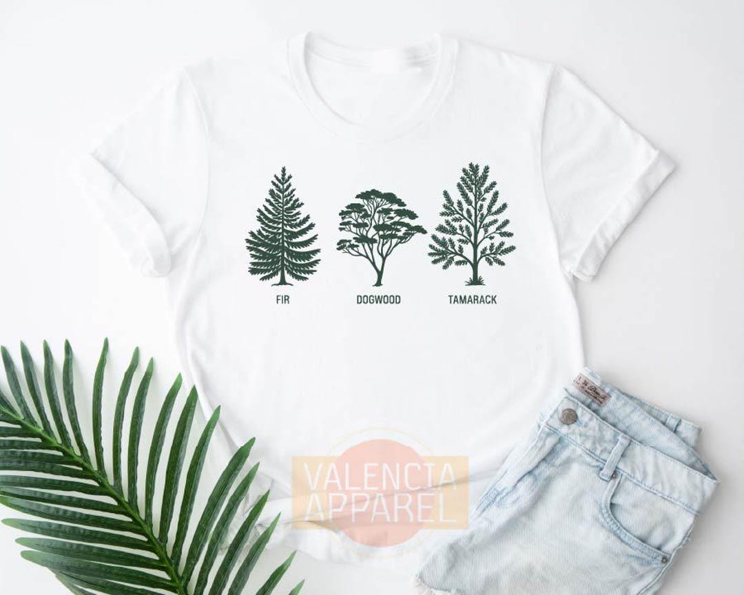 FDT Tree Shirt, Fir Dogwood Tamarack Shirt, Subtle FDT Tree Shirt, Anti ...