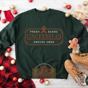 Gingerbread Man Sweatshirt, Christmas Sweaters, Gingerbread Sweater ...