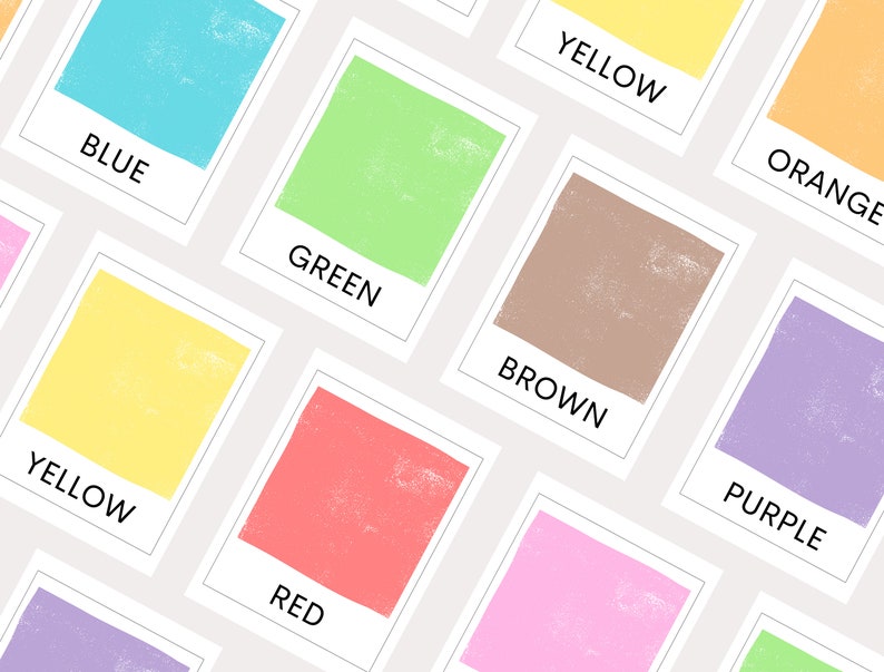 Colours Flashcards | Educational Flashcards | Flashcard Colours ...