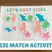 Ocean Themed Sort by Size Worksheet | Digital Download | Educational ...