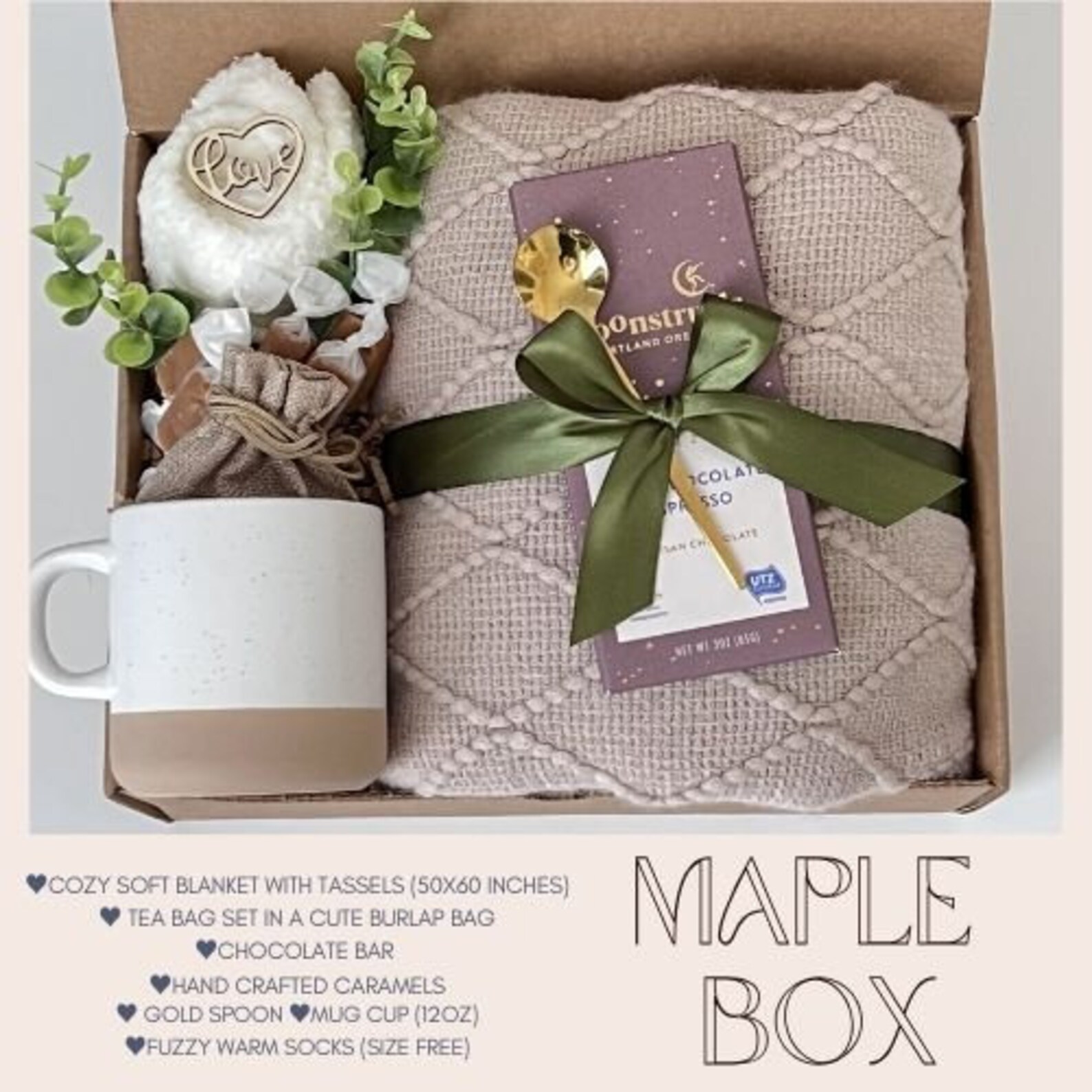 Unique Care Package for Her, Self Care Gift Box for Women, Hygge Gift ...