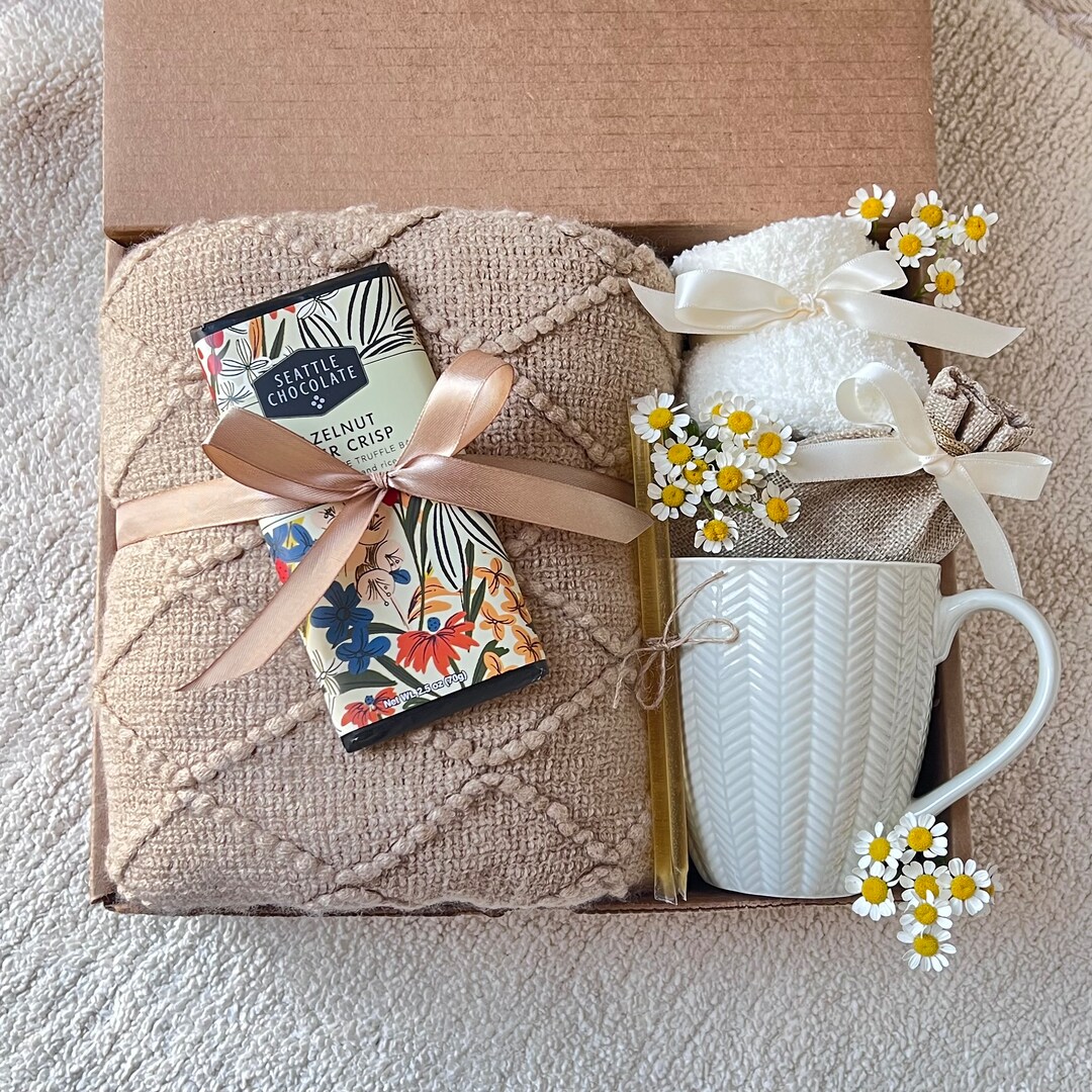 Unique Care Package for Her, Self Care Gift Box for Women, Hygge Gift ...