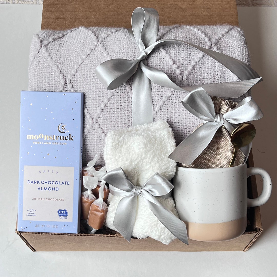 Warm and Cozy Gift Box for Her, Care Package for Women, Sympathy Gift ...