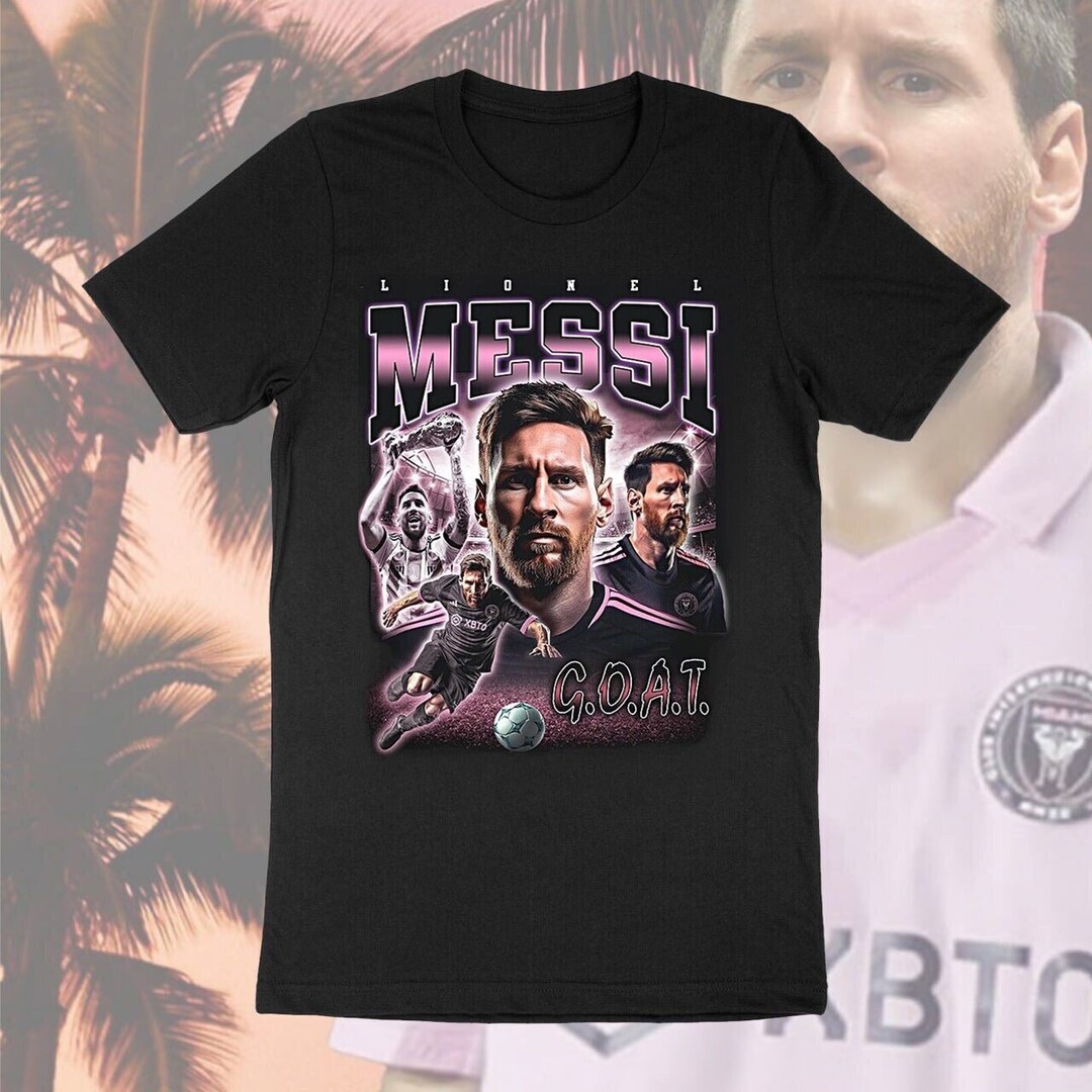Lionel Messi Inter Miami T-shirt Lionel Messi Inter Miami - Etsy