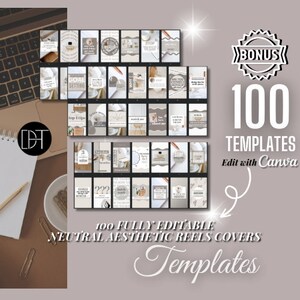 500 Faceless Reels Video Templates for Social Media, Canva Templates ...