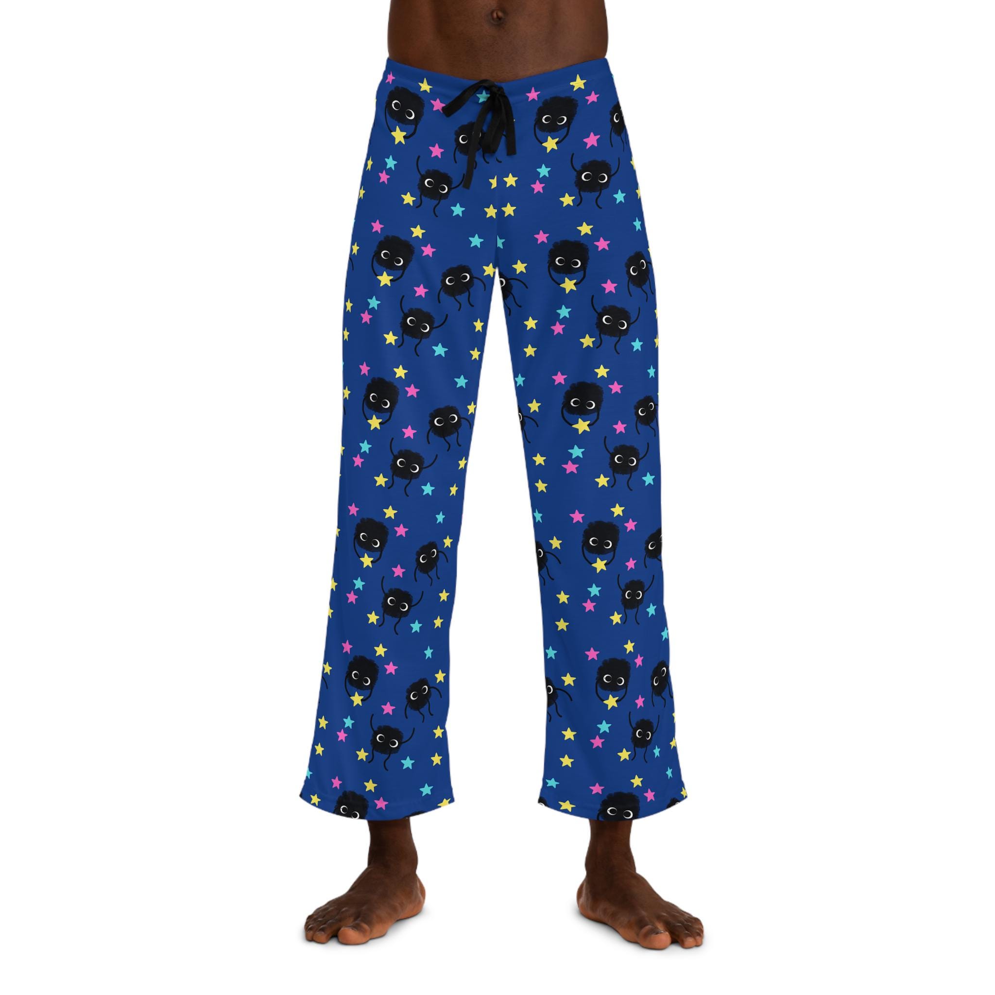 Studio Ghibli Soot Sprite Pajama Pants - Etsy
