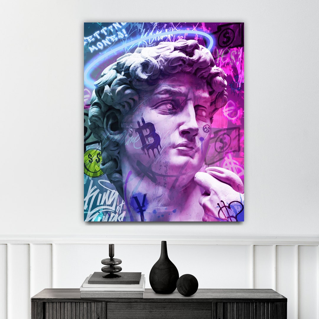 David by Michelangelo Wall Art, David Statue Poster, Statue of David ...