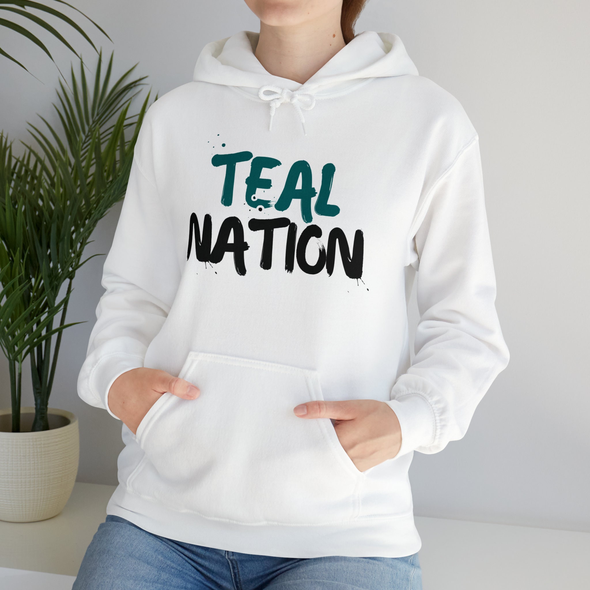 Coastal Carolina University Teal Nation Hoodie - Etsy