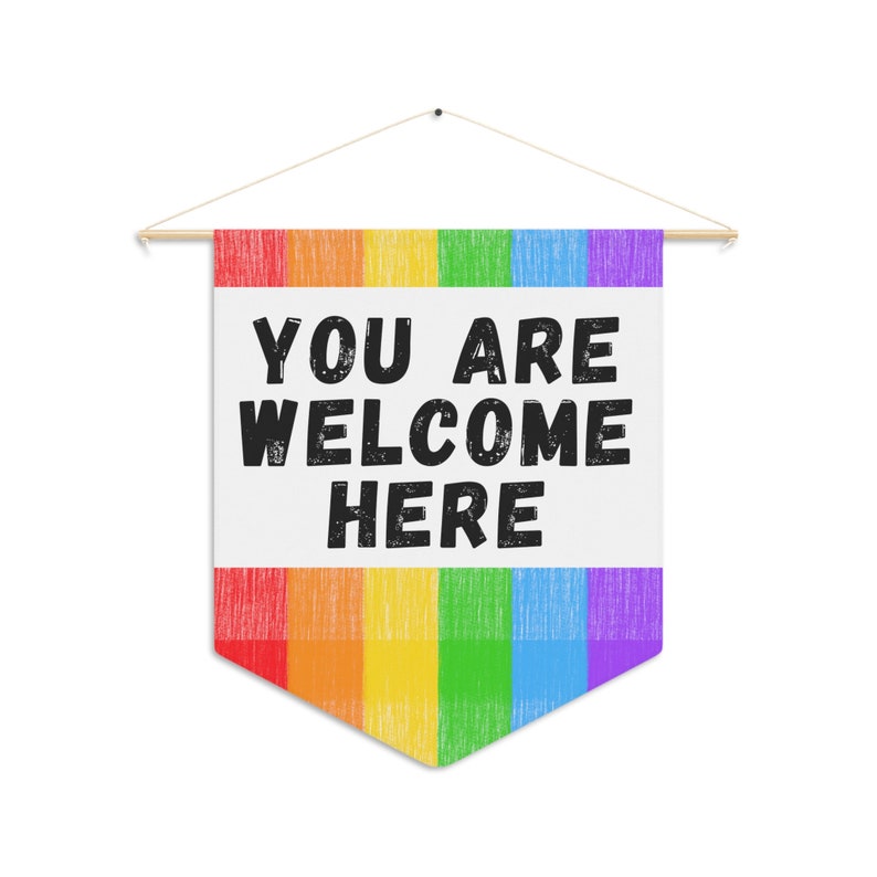 You Are Welcome Here Teacher Wall Hanging - Etsy