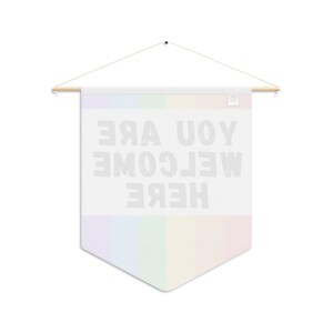 You Are Welcome Here Teacher Wall Hanging - Etsy