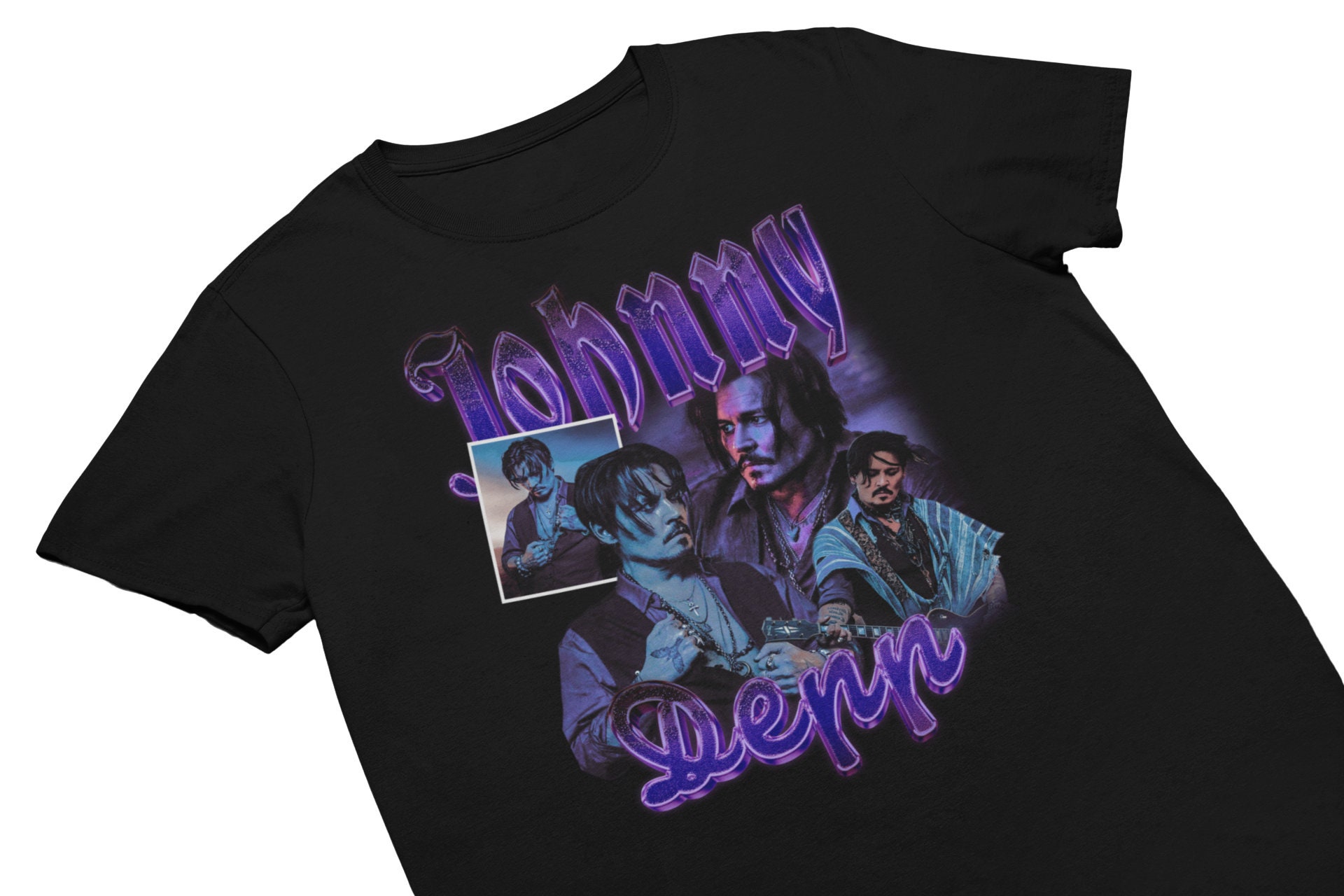 JOHNNY DEPP Vintage Shirt, Johnny Depp Homage Tshirt, Johnny Depp Tees ...