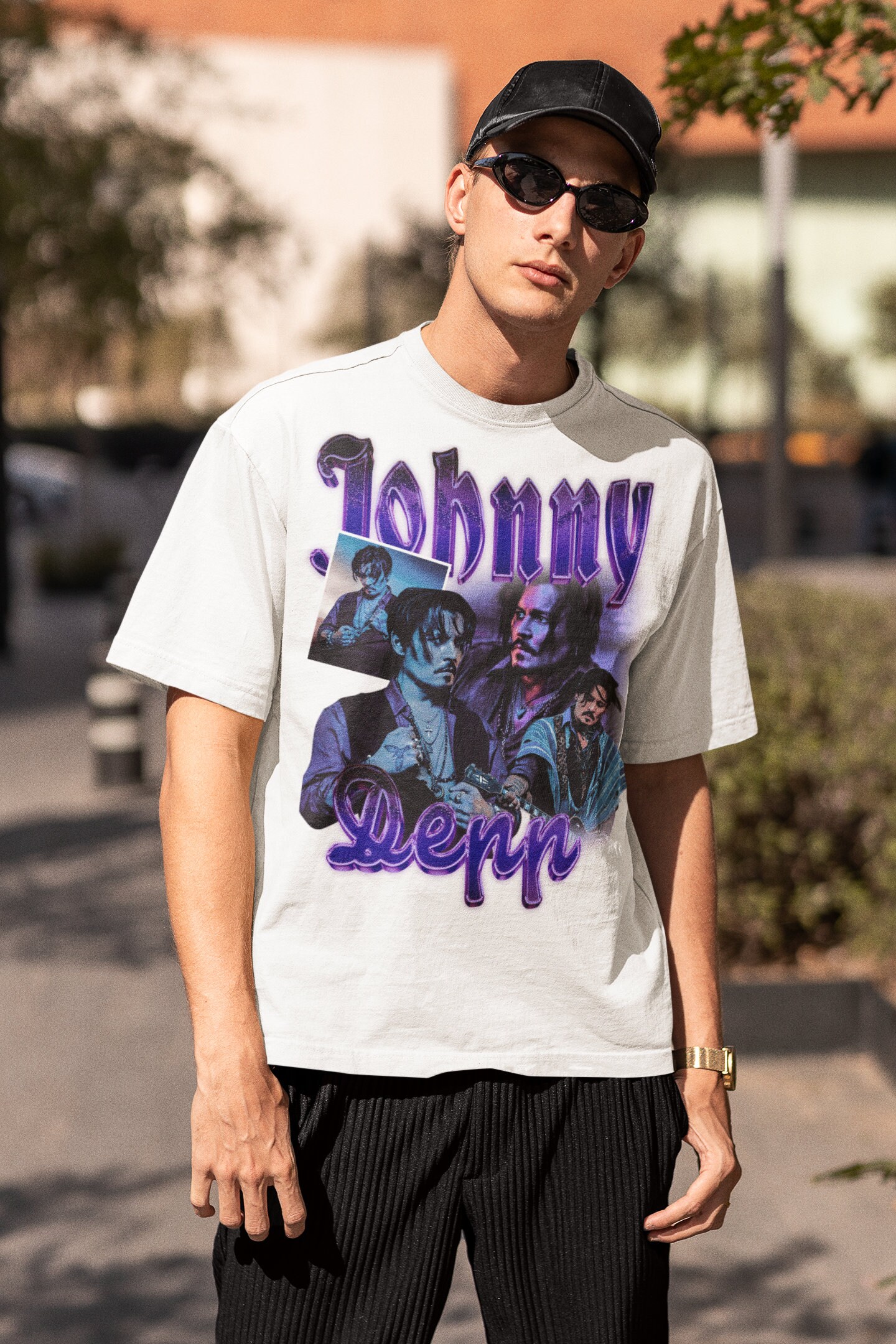 JOHNNY DEPP Vintage Shirt, Johnny Depp Homage Tshirt, Johnny Depp Tees ...