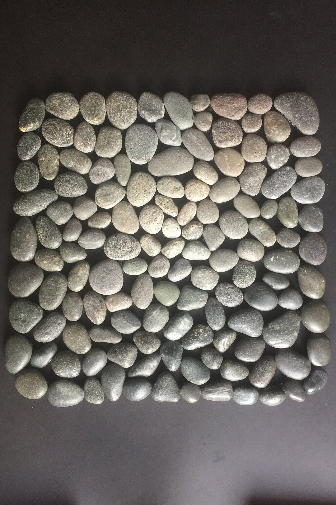 Massage Mat Made of Natural Sea Pebbles, It is Recommended to Use in ...