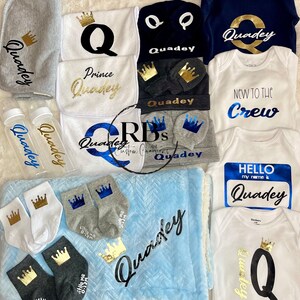 Personalized Custom Prince Theme Baby Boy Baby Box - Etsy