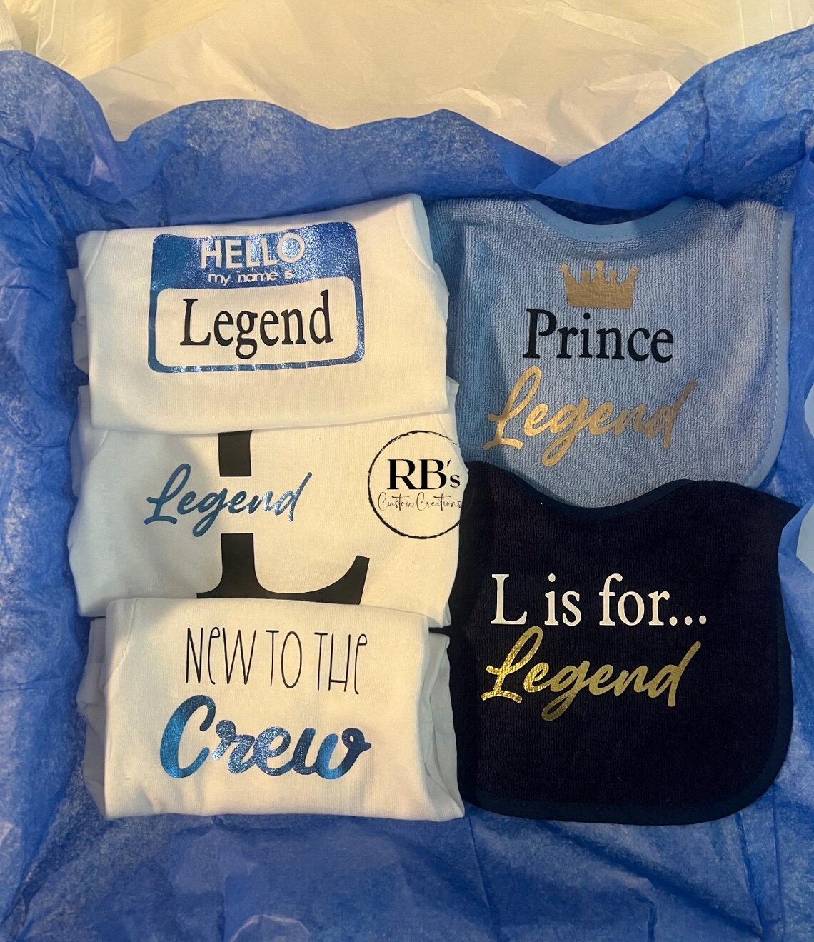 Personalized Custom Prince Theme Baby Boy Baby Box - Etsy