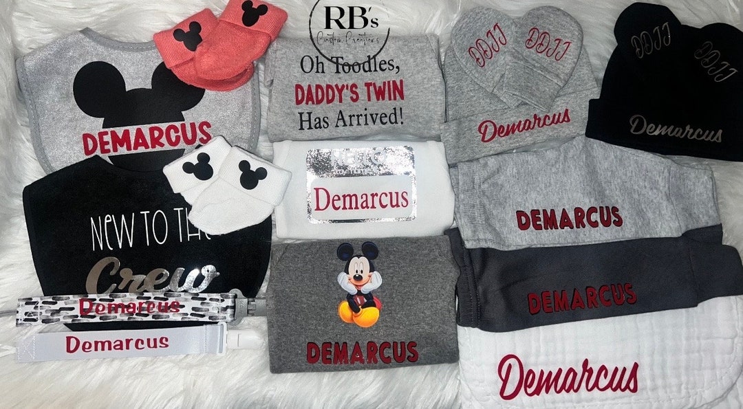 Personalized Custom Mickey Mouse Theme Baby Boy Baby Box - Etsy