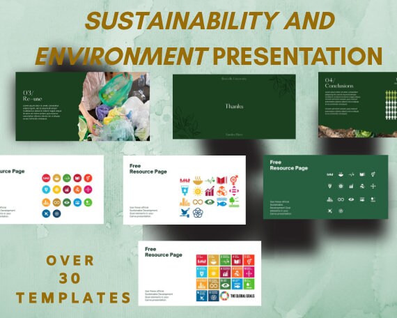 Sustainable Development Progress Report Templates - Etsy